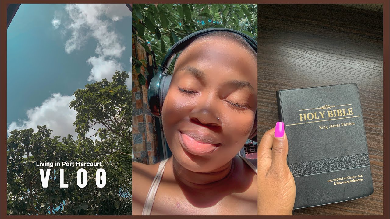 Port Harcourt #vlog13 : Big Chop? + New Bible + Current Book Library ...