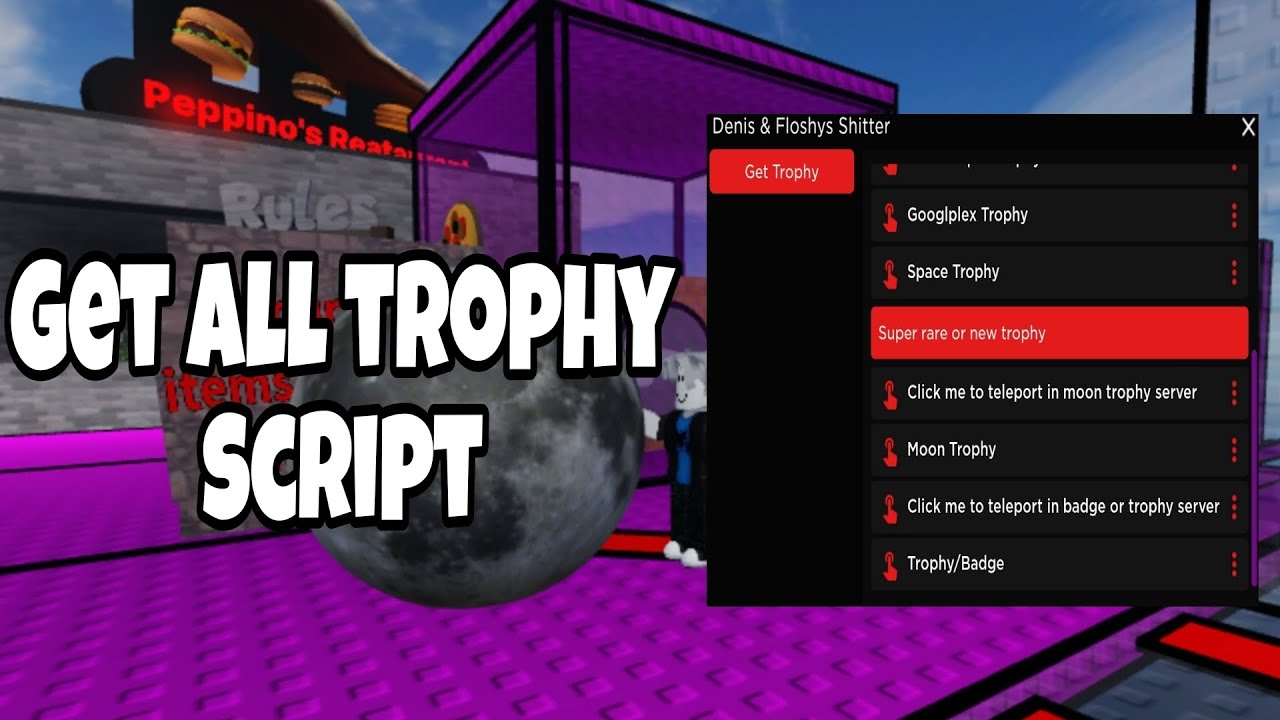 Roblox IQ Obby Get All Trophy Script Hack | Mobile & PC - YouTube