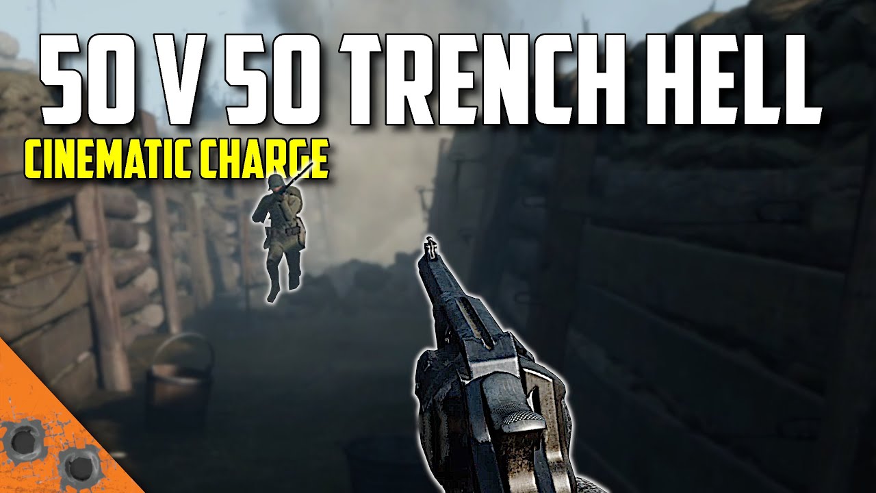 50 vs 50 Trench Warfare PVP in Beyond the Wire (ft. Wolfpack345) - YouTube