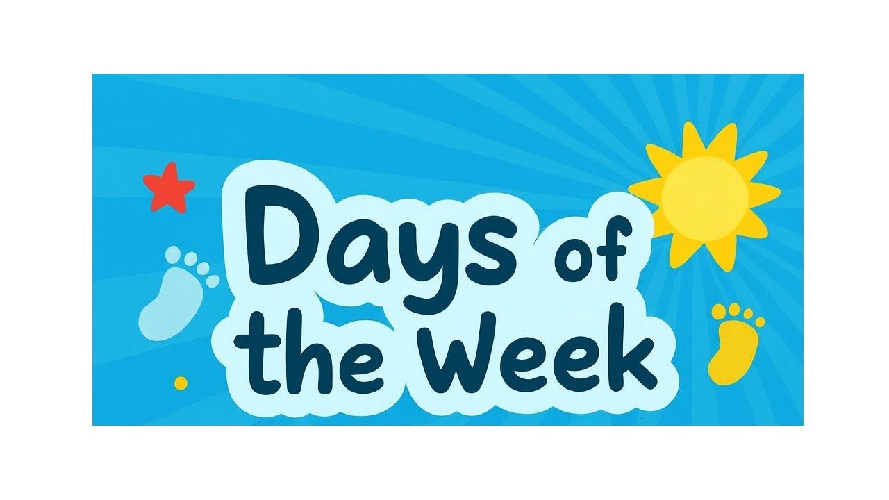 Days Of The Week For The Tot Tribe 📅_T T E [No Music] - YouTube