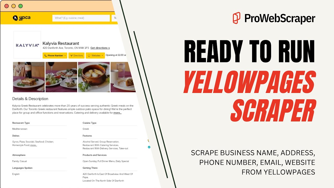 Ready To Run Yellowpages Scraper - YouTube