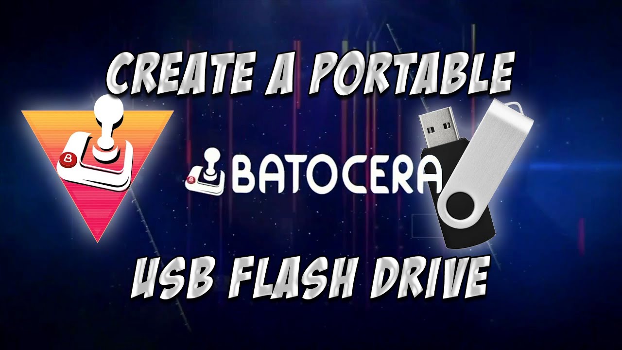 Create a Portable Emulation Setup with a Batocera USB Flash Drive - YouTube