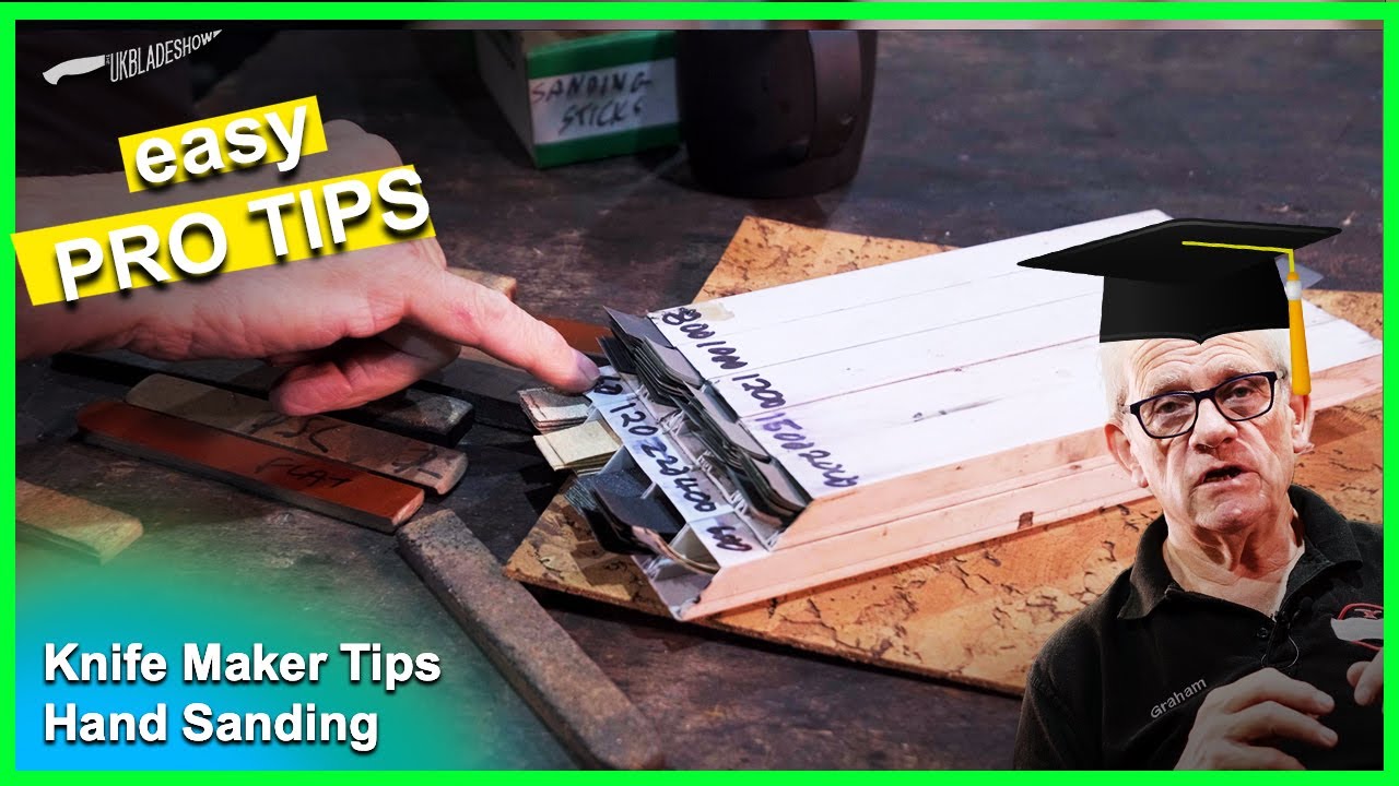 Hand Sanding Secrets for Knife Making - YouTube
