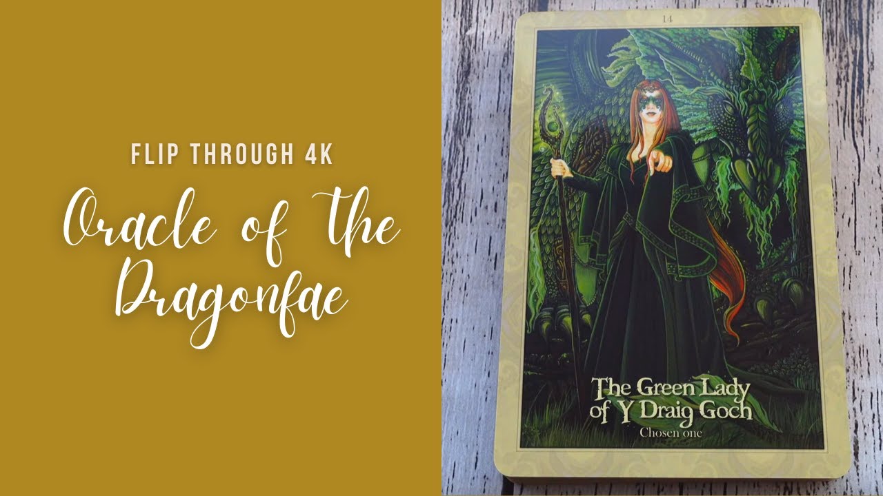 Oracle of The Dragonfae Flip Through 4K - YouTube