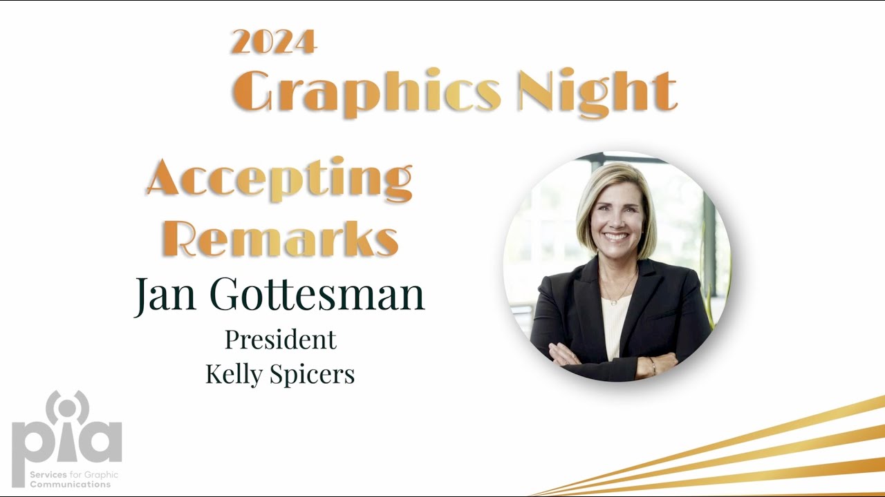 Jan Gottesman PIA Executive of the Year 2024 - YouTube