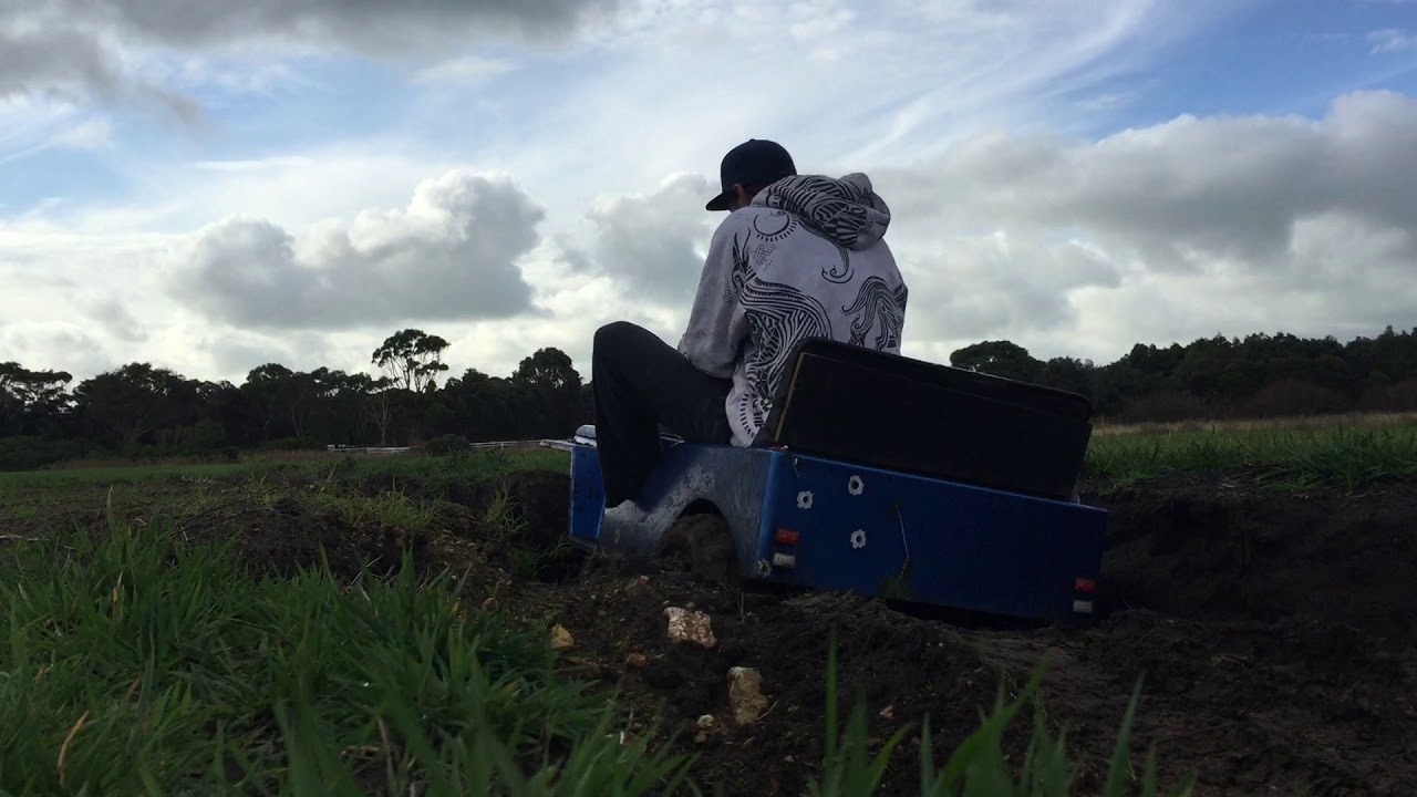 Foxico 150cc BURNOUT off roading and testing - YouTube
