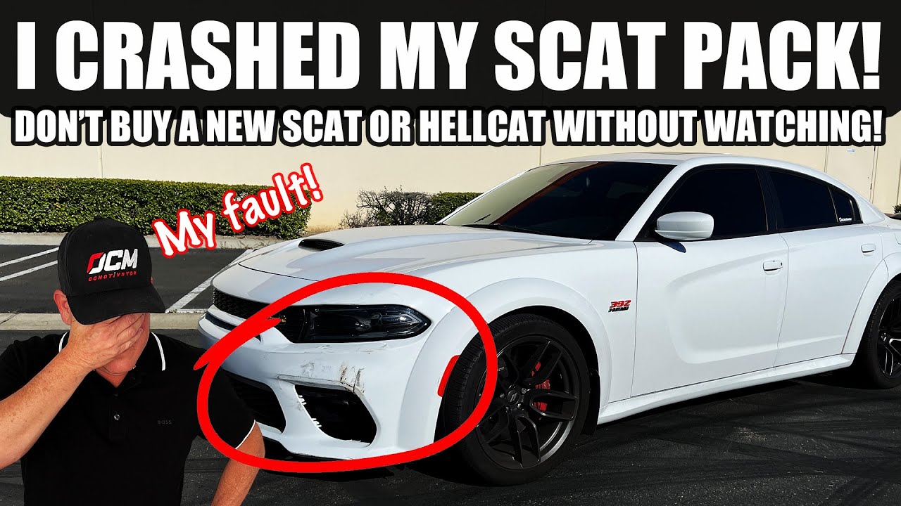 CRASHED MY SCAT PACK! DON'T BUY A NEW MOPAR WITHOUT WATCHING THIS ...