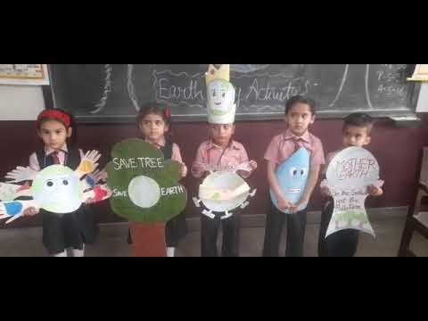 Earth day activity by UKG class - YouTube
