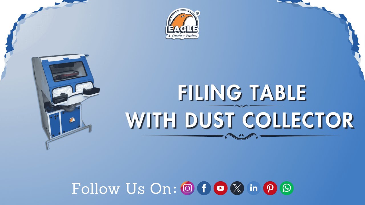 Eagle Jewellery Filing Table With Dust Collector #jewellerymaker # ...