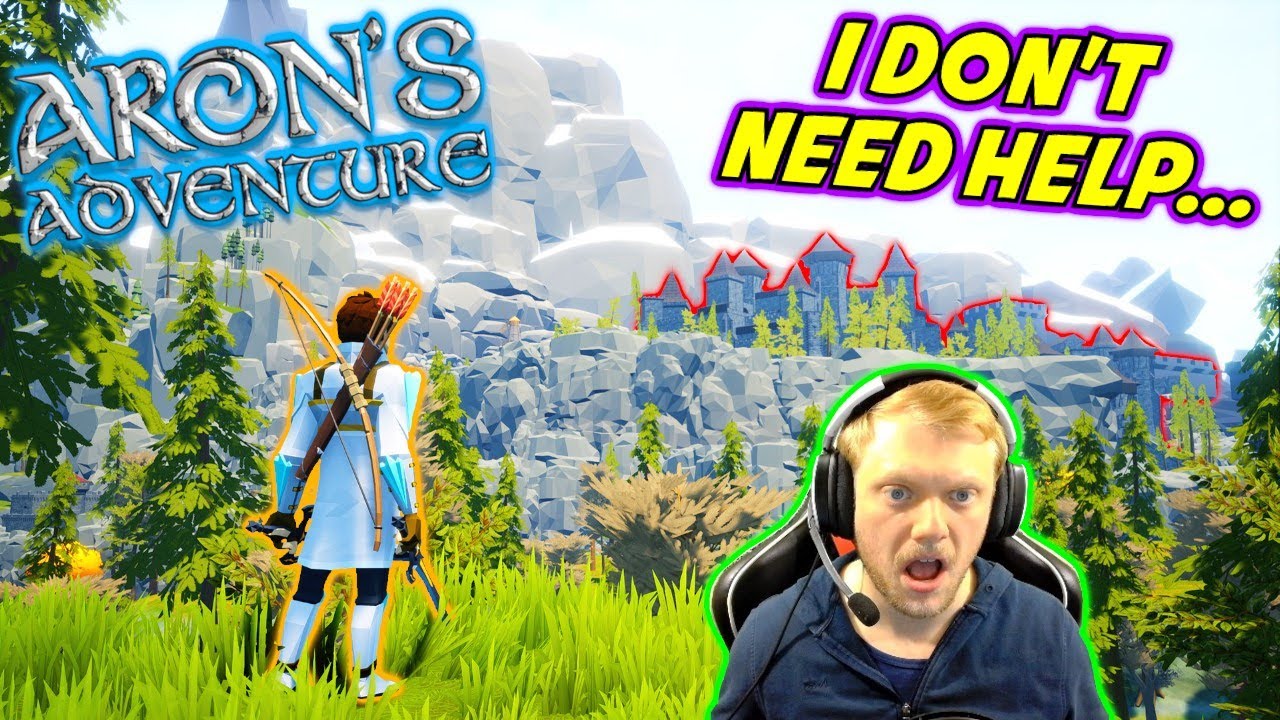 I DON'T NEED HELP... | Aron's Adventure (Highlights, Fails, and Funny ...