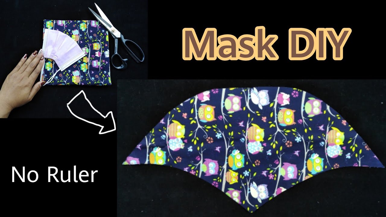 DIY Mask making Ideas |DIY Breathable Face Mask No Ruler Sewing ...