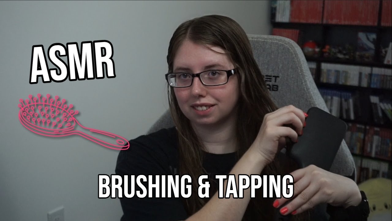 Asmr Hair Brushing And Tapping No Talking Youtube