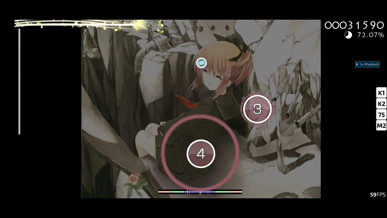 Owari no Sekai kara. OSU 😎. Rango C - YouTube