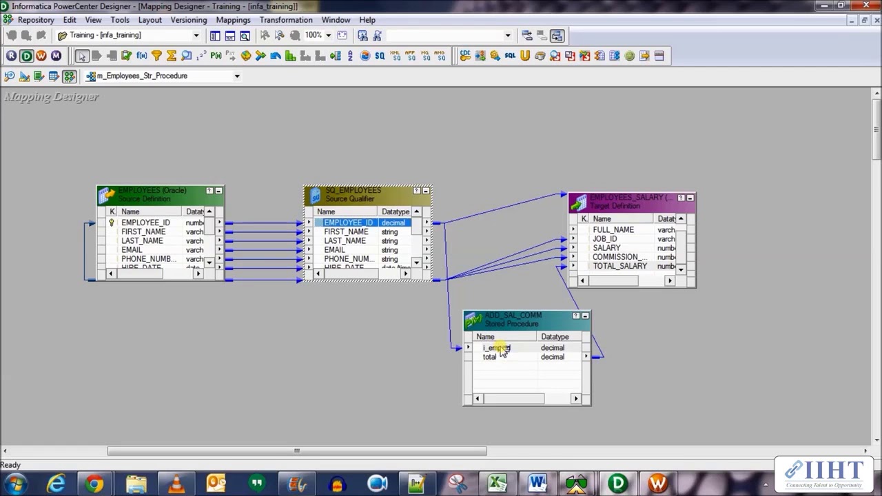 098 Stored Procedure Transformation Example Youtube