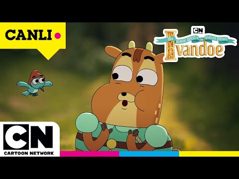 🔴 CANLI 🔴CESUR PRENS IVANDOE | Bir Garip Macera | @cartoonnetworkturkiye