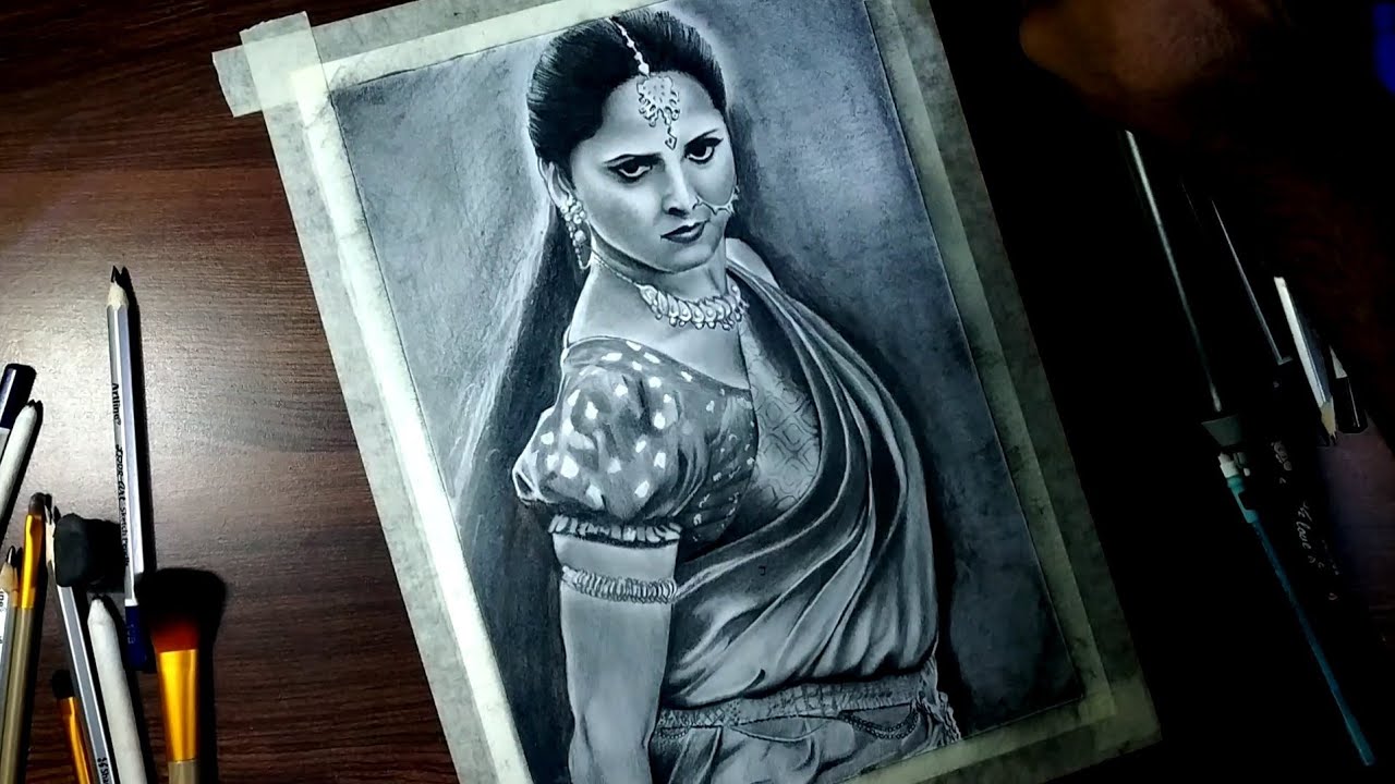 Dev Sena Portrait #art #artwork #2023 #portrait - YouTube