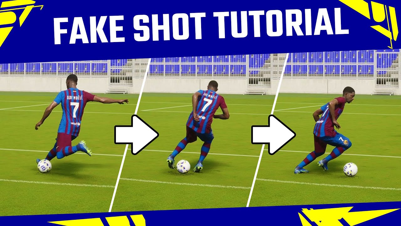 eFootball 2022 Fake Shot Tutorial - Playstation, Xbox , PC - YouTube