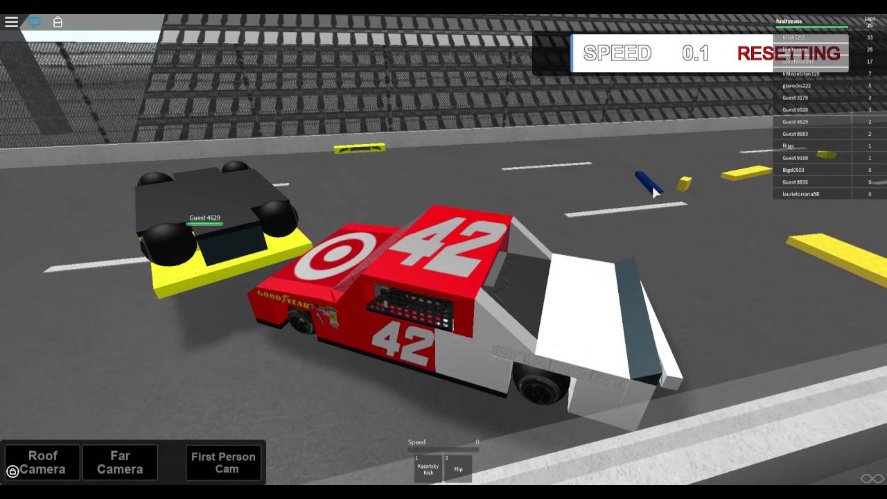 ROBLOX NASCAR CRASHES COMPLICATION PART 2 - YouTube
