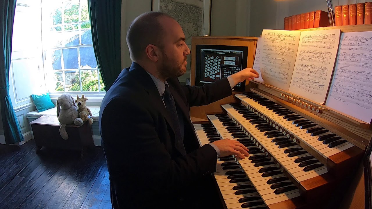 Daniel Cook plays Benedictus (from Colours of the Organ) by William ...