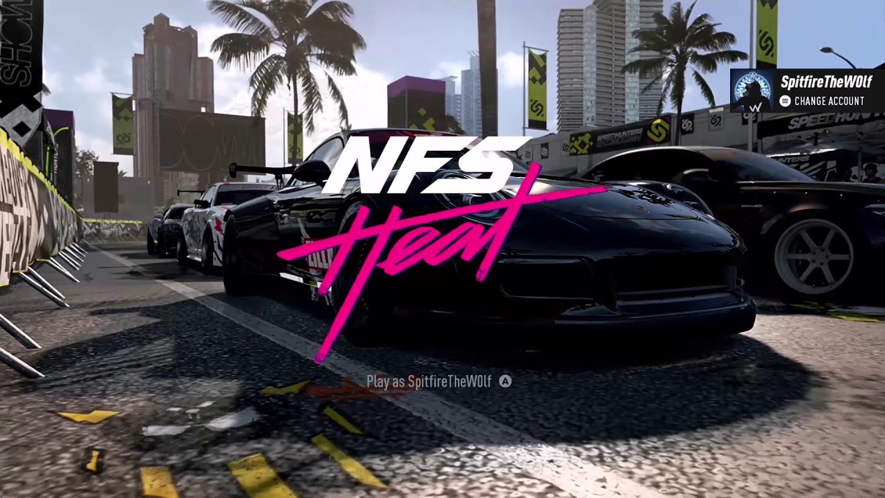 Need For Speed Heat Start Screen Comparison - YouTube