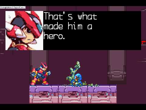 MegaMan Zero - Zero vs Copy X - YouTube