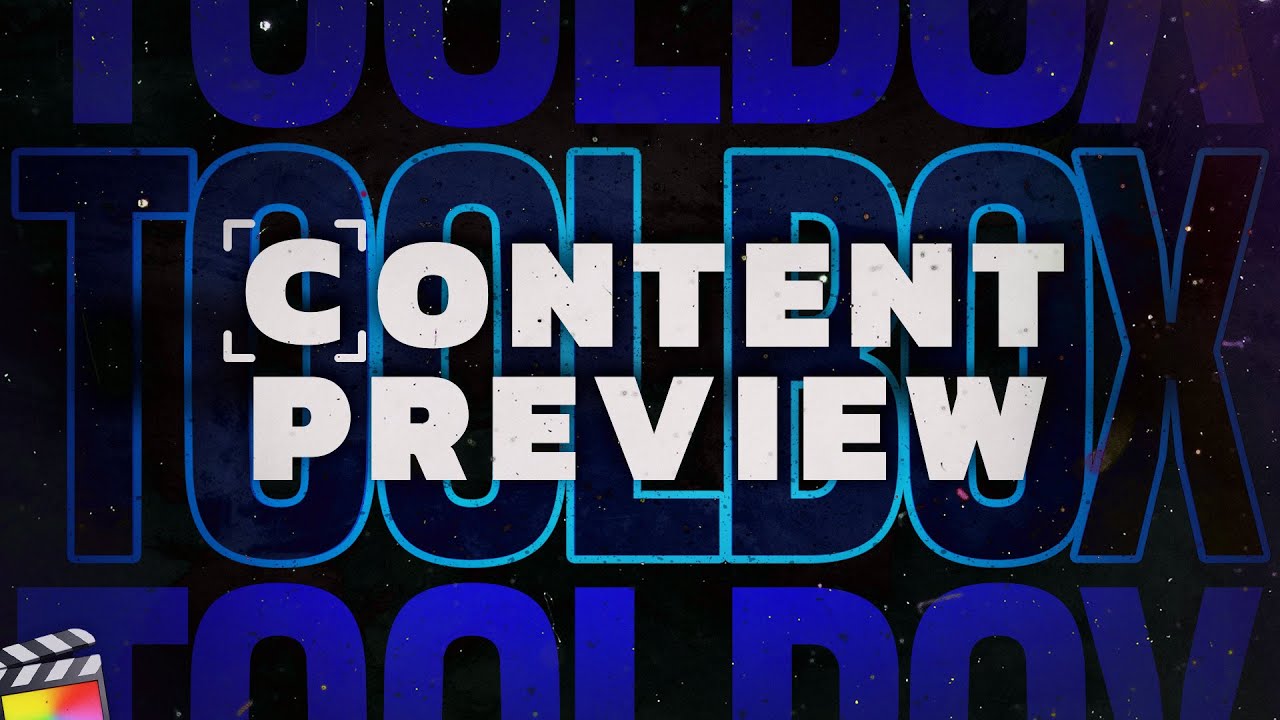 Content Preview of Text Toolbox for Final Cut Pro - YouTube