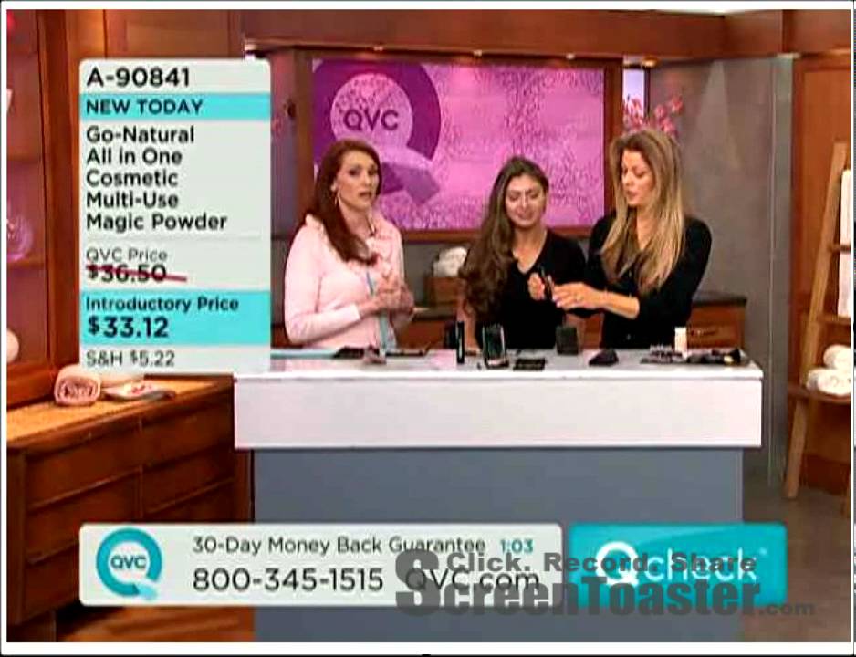 On QVC Shopping Channel Go-Natural® The All-In-One Cosmetic® 1 Shade ...