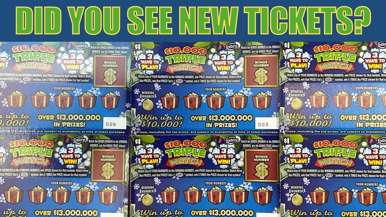 HAVE YOU SEEN THE NEW FLORIDA LOTTERY SCRATCH OFF TICKETS ? 💥 I GOT ...