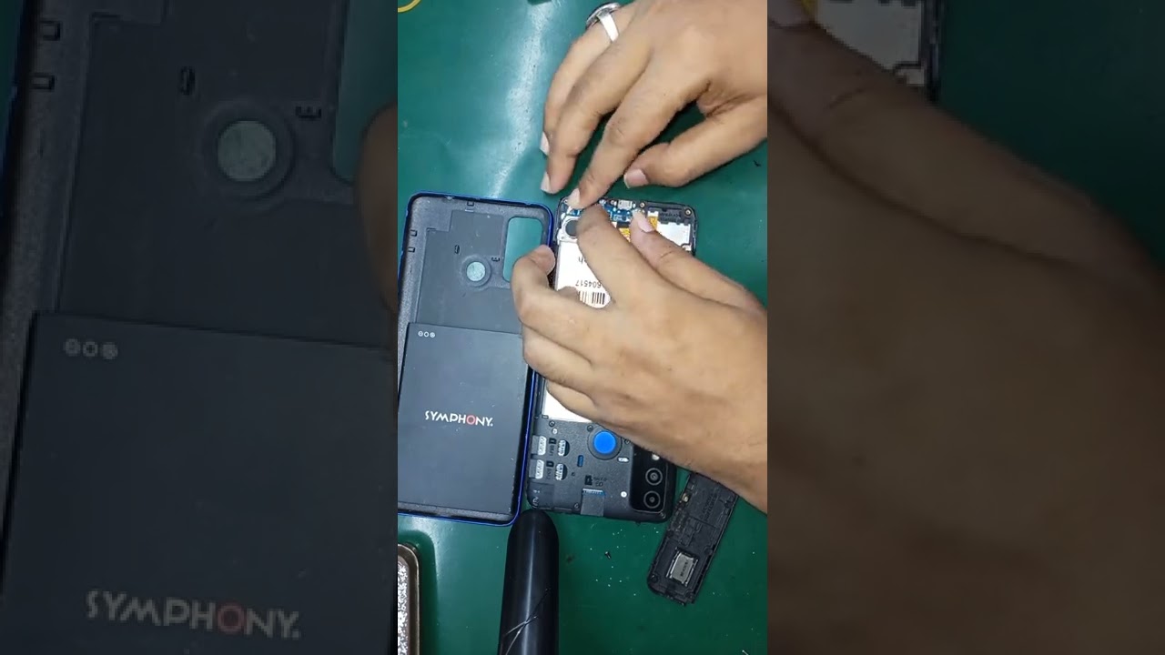 SYMPHONY i32 microphone problem solution.... - YouTube