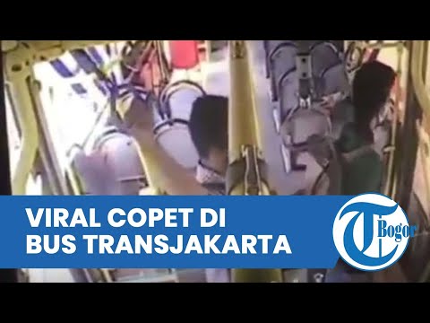 Viral Video Copet di Bus Transjakarta Terekam CCTV, Korban Minta Dikembalikan Surat-surat Penting