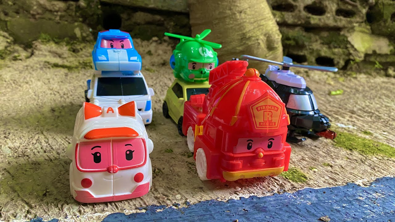 Merakit Mainan Robot Transformers Tobot H Tobot D Tobot Zero & Robocar ...