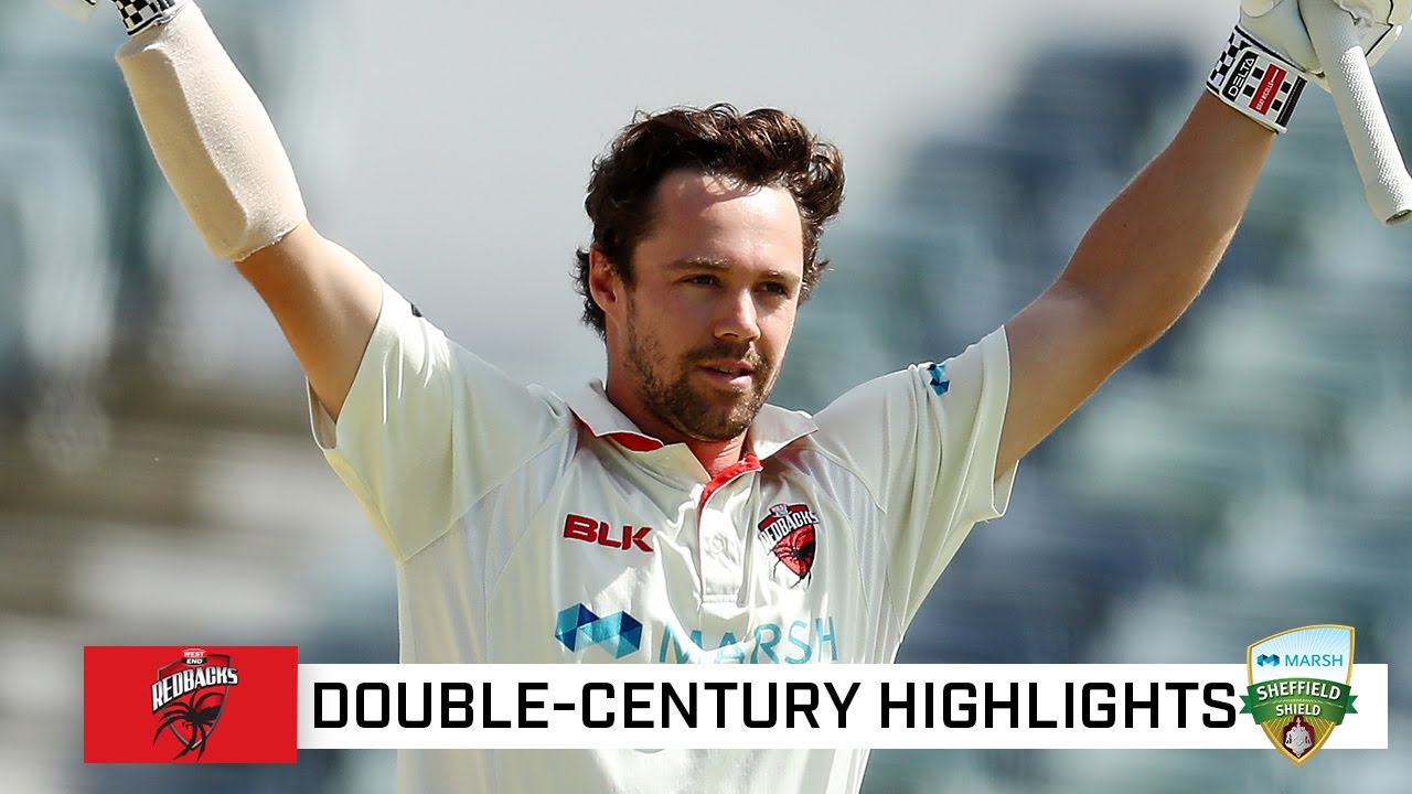 Head of steam: Travis posts career-best 223 | Marsh Sheffield Shield ...