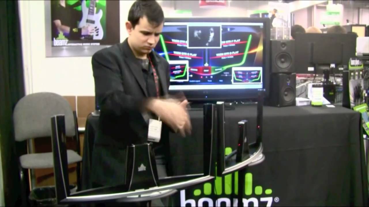 Beamz: Making Music With Laser Beams - YouTube