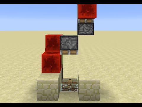 Disappearing Pistons in Minecraft 1.9 - YouTube