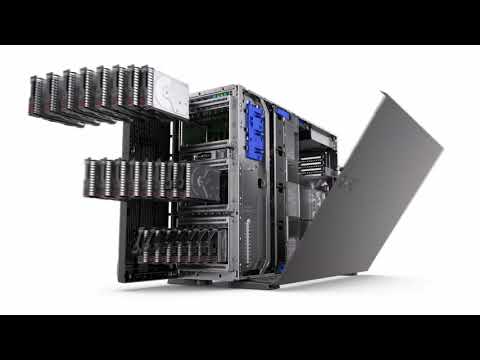 Look inside the HPE ProLiant ML350 Gen10 Server
