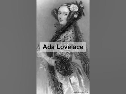 The First Programmer: Ada Lovelace's Legacy #shorts #aminuteonthefocus ...