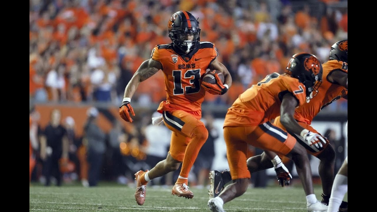 Jesiah Irish | Wide Receiver | Oregon State | 2023 Highlights | 2024 ...