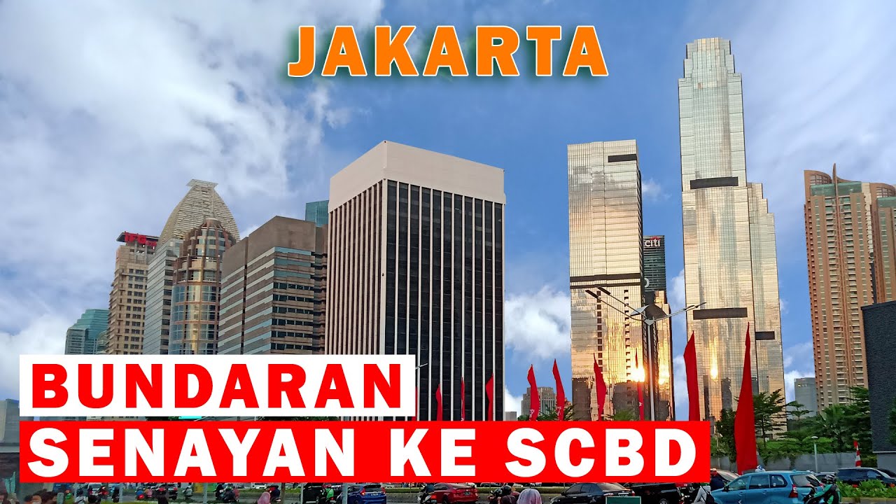 INI DI JAKARTA , MEMANG SEPERTI DI LUAR NEGERI!? I Bundaran senayan ke ...