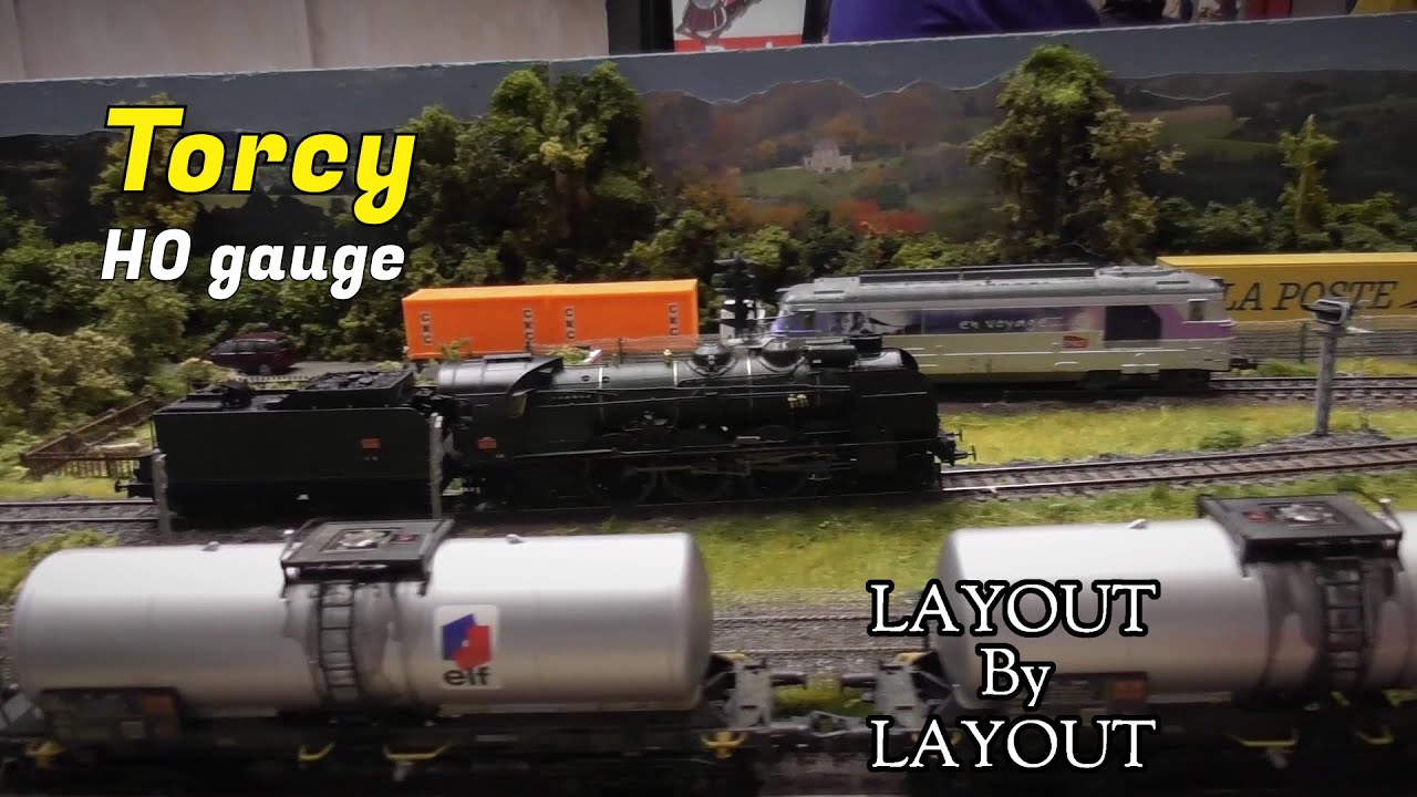 Torcy: HO gauge: Model Railway - YouTube