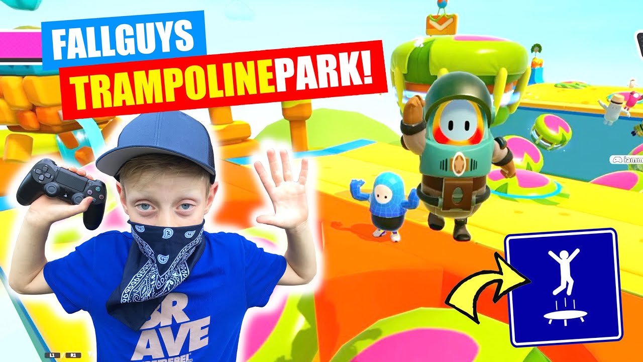 TRAMPOLINE SPRINGEN IN FALLGUYS!! *Deze Potjes Wil Ik Winnen!! ♥ ...