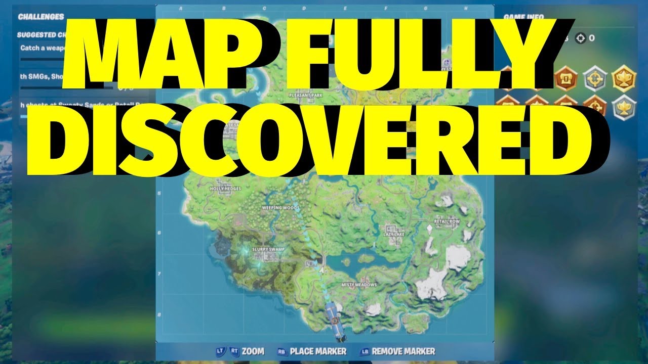 Fortnite NEW Map Completely Revealed | All Landmarks Discovered ...