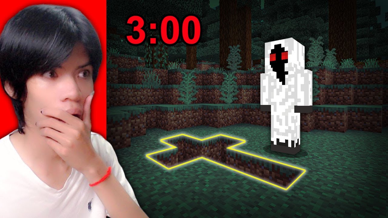 ខ្ញុំបានជួបបិសាច Entity 303ដ៏គួរឱ្យខ្លាចនៅក្នុងMinecraft - YouTube
