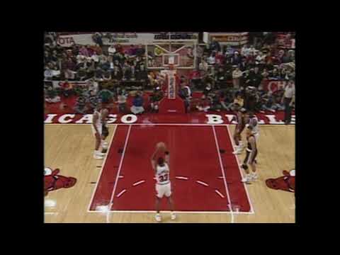 TDIH: Michael Jordan Throws Down a Putback Dunk Off Pippens Missed Free-Throw