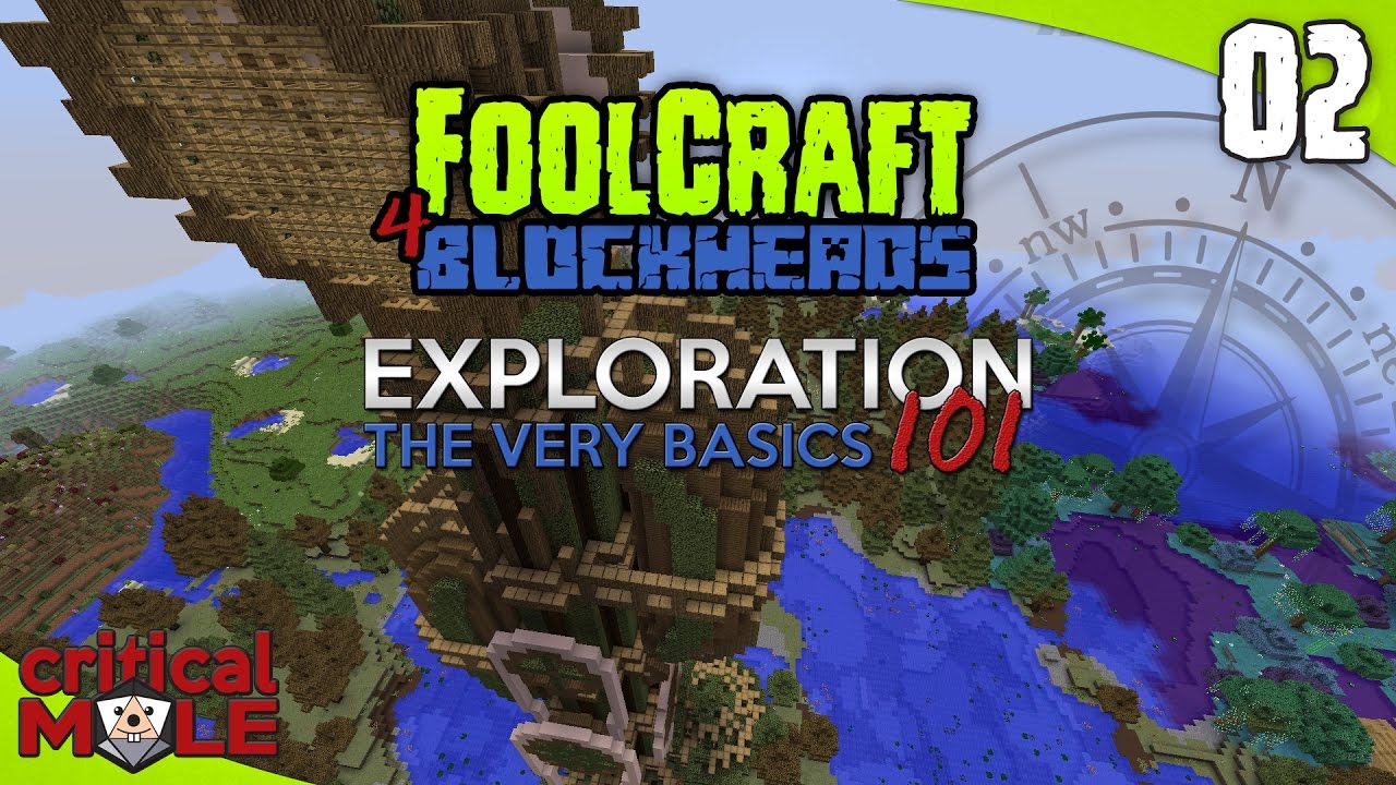 FoolCraft for BlockHeads #02: Exploration 101 [Modded Minecraft ...