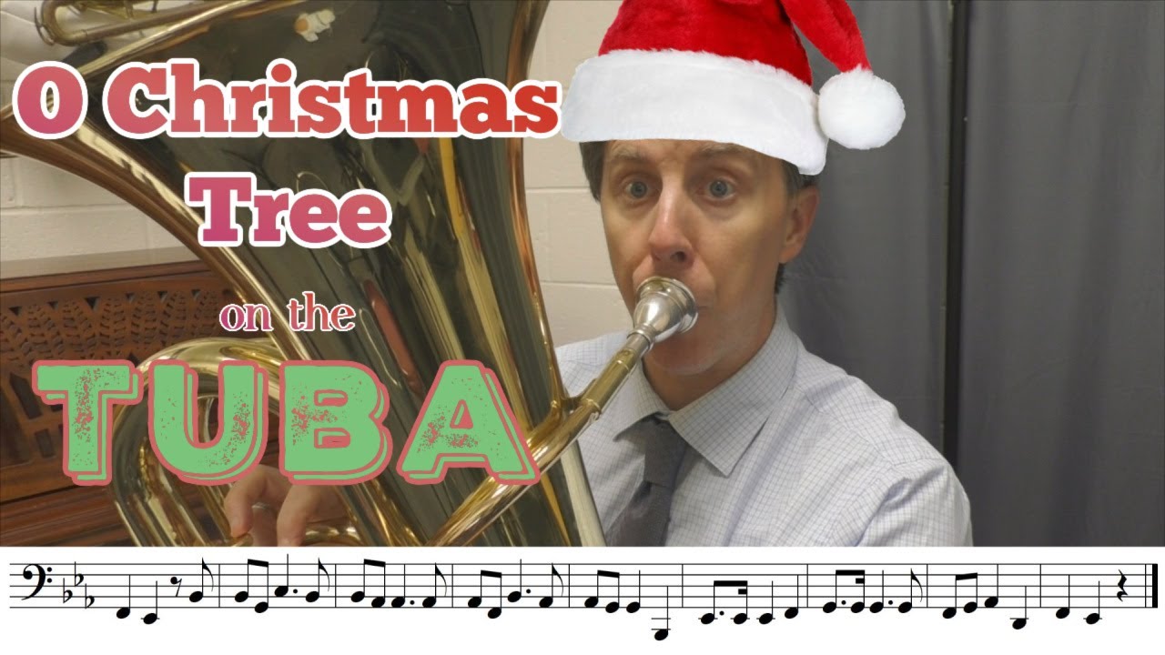 O Christmas Tree on the TUBA - YouTube