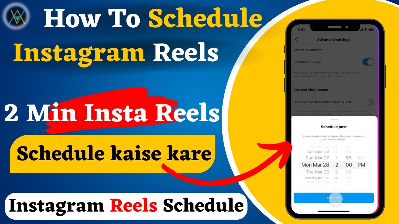2 Min Insta Reels Schedule kaise kare || How To Schedule Instagram ...