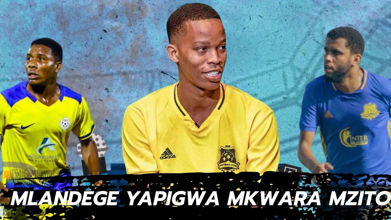SHUHUDIA MLANDEGE FC ZANZIBAR YAPIGWA MKWARA MZITO NA SEMAJI LA INTER ...