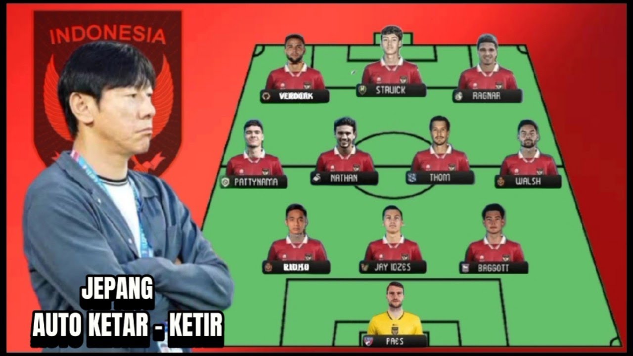 TIMMAS JEPANG PANIK ~ ini Line Up Indonesia vs jepang putaran ke 3 ...
