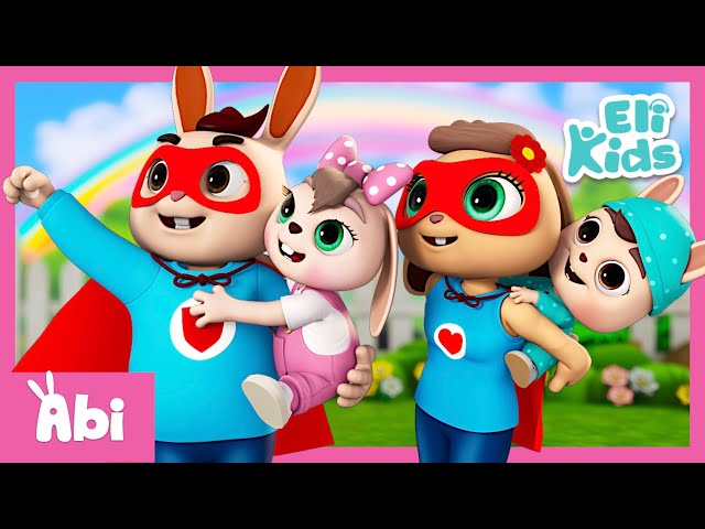 Super Mom & Dad Song +More | Educational Eli Kids Songs & Nursery ...