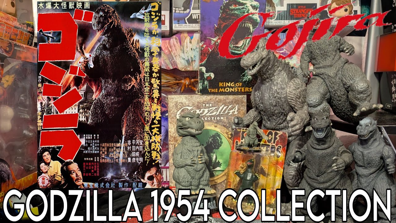 GODZILLA FILM COLLECTIONS #1: Godzilla 1954 Collection - YouTube